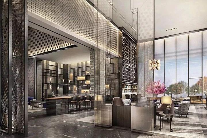 HBA丨南京景枫万豪酒店方案丨效果图+CAD施工图+物料表丨1.85G – 设计芝士