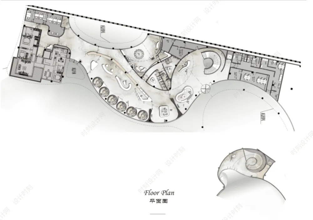 酒店设计必备平面布置方案合集来了！大堂餐吧、标准客房、总统套房平面布置图合集丨300张丨665M – 设计芝士(原时刻设计网)